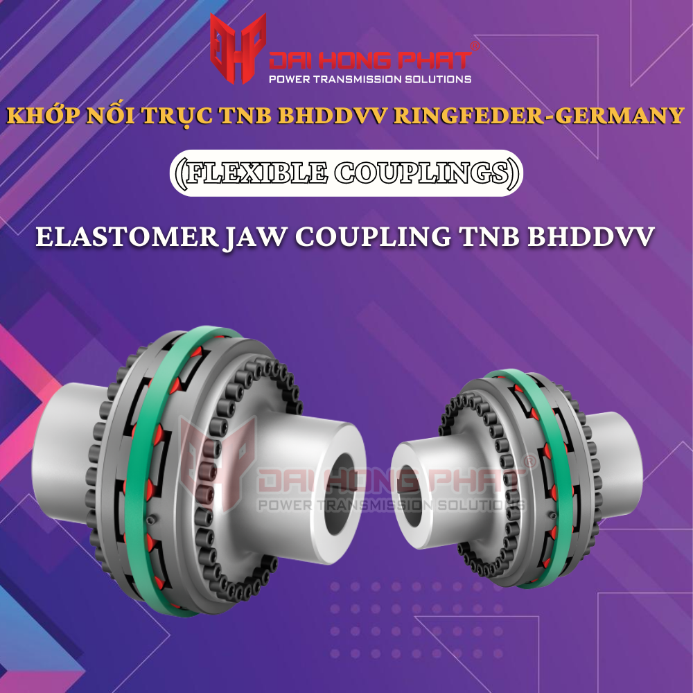 KHỚP NỐI TRỤC TNB BHDDVV RINGFEDER-GERMANY - ELASTOMER JAW COUPLINGS TNB BHDDVV (FLEXIBLE ...